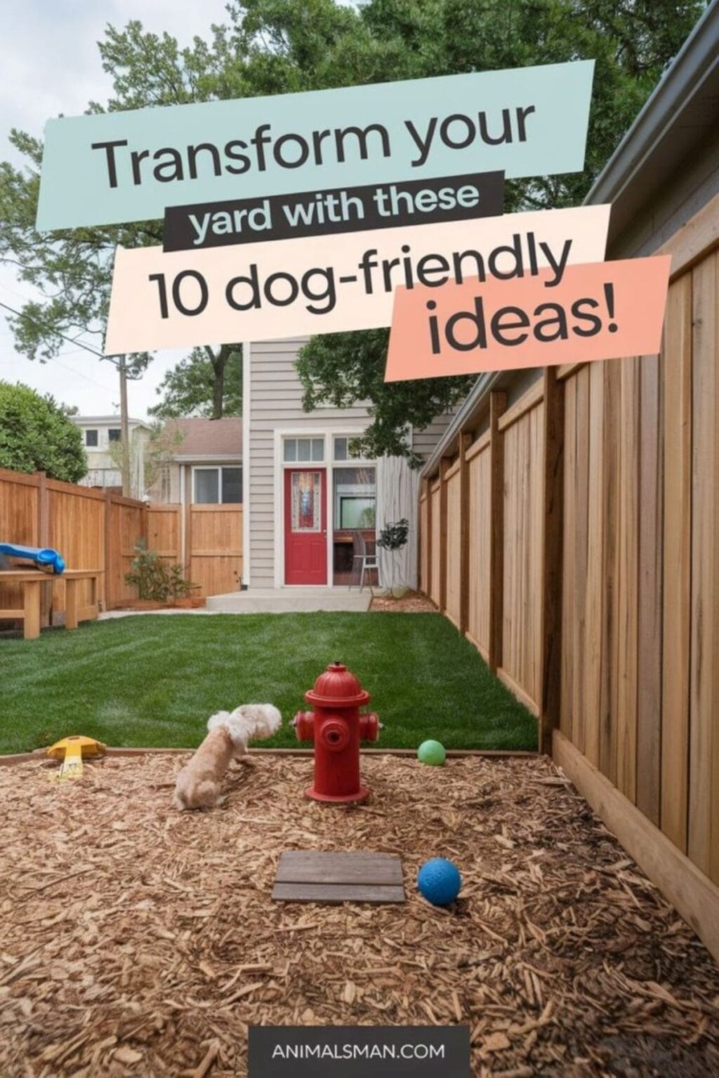 Best Dog Backyard Ideas for a Safe and Fun Outdoor Space - Animalsman
