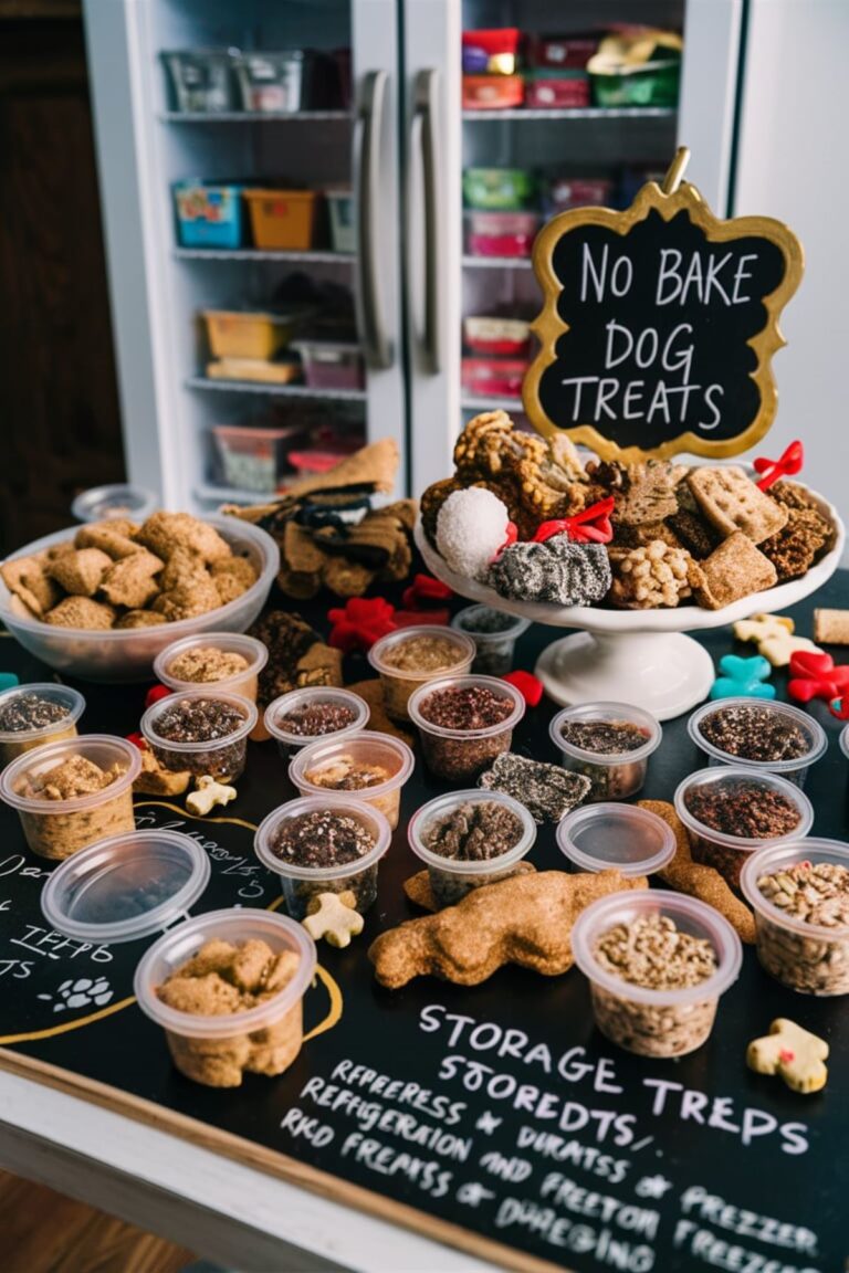 No Bake Dog Treats: Easy and Delicious Recipes for Your Furry Friend ...
