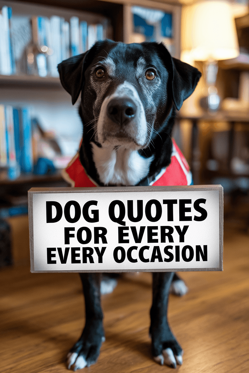 The Ultimate Collection of Heartwarming Dog Quotes - Animalsman