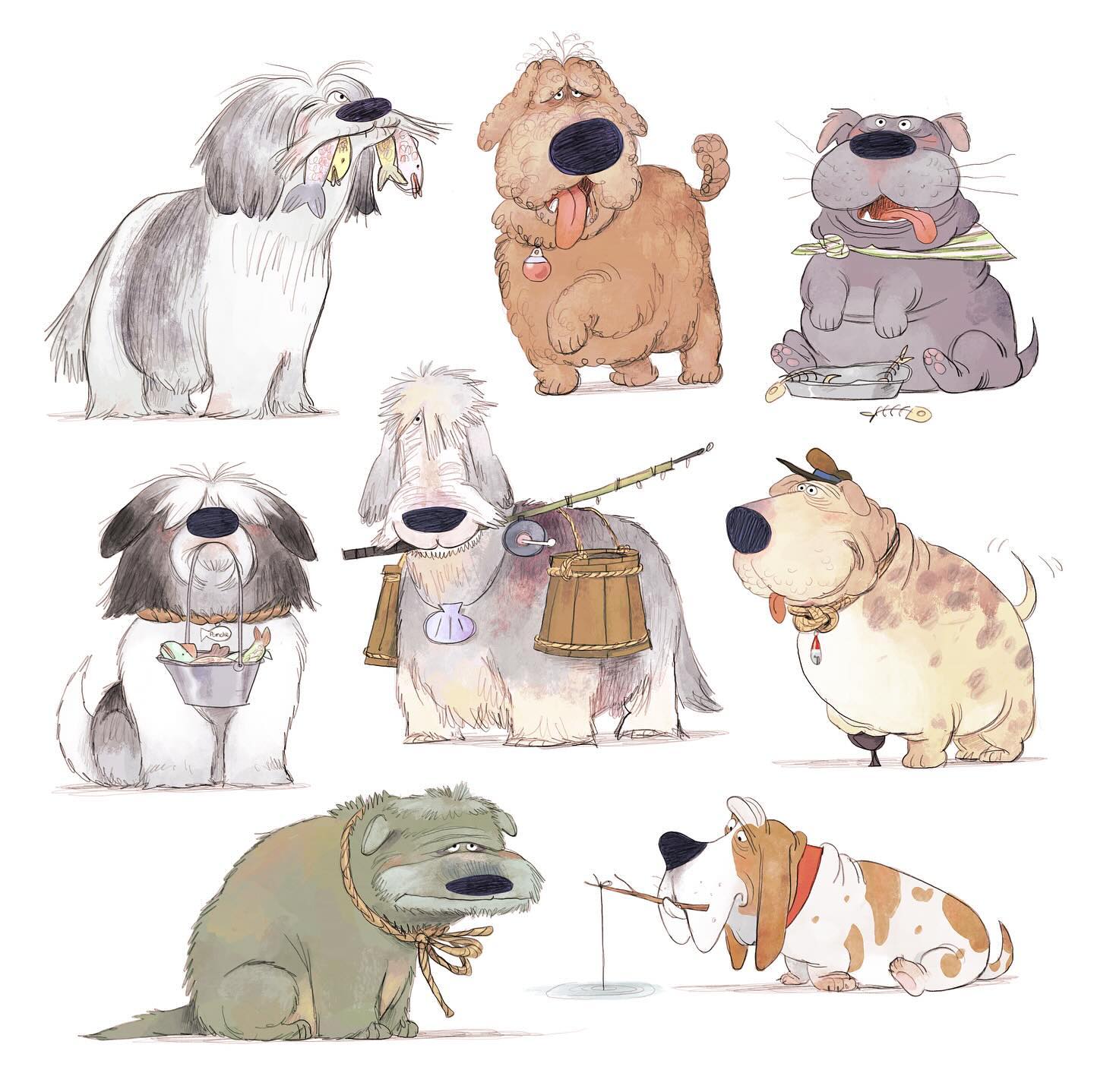 20 Dog Animation Styles That Every Pet-Loving Designer Will Love ...