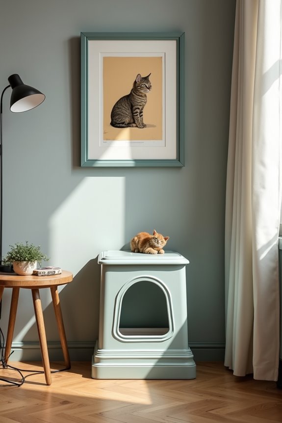 7 Clever DIY Cat Litter Box Ideas Hiding Mess - Animalsman